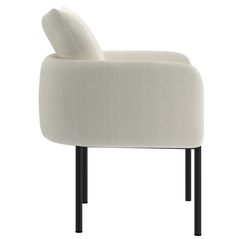 Zana Cream Accent Chair - Splendid Furnishings